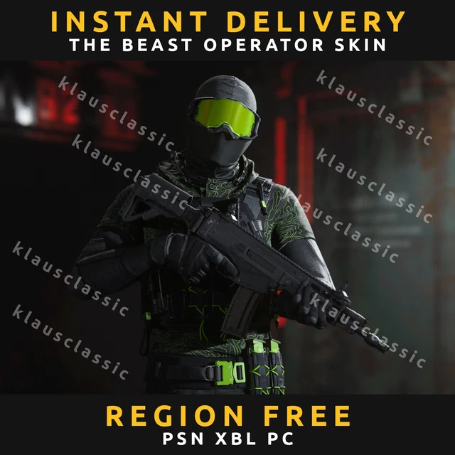 CALL OF DUTY Modern Warfare III MW3 Monster Energy Code Bestie Raus ...