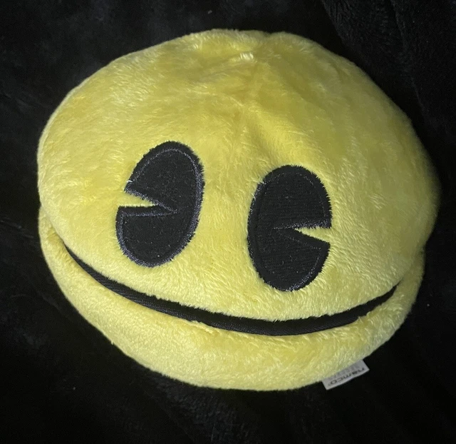 PAC MAN SOFT Toy Plush Beanie 6” Pacman Bandai Namco £12.50 - PicClick UK