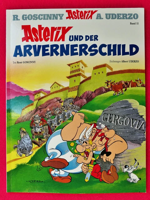 ASTERIX UND DER Arvernerschild_Asterix 11_René Goscinny Albert Uderzo_Auvergne_ EUR 7,00 ...