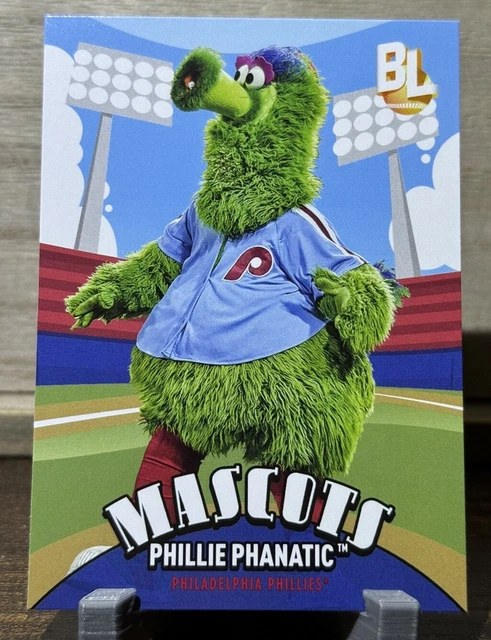 PHILLIE FANATIC 2024 MASCOTTE TOPPS BIG LEAGUE n. M-19 Carta mascotte ...