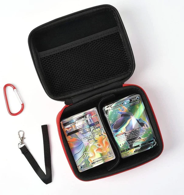 CARRYING CASE FOR Pokemon Trading Cards, Portable Hard-Shell Card ...