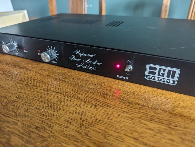 BGW MODEL 100 Vintage Amplifier Altec Transformers £350.00 - PicClick UK