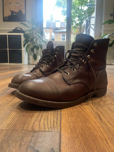 RED WING IRON Ranger 8111 Brown Boots UK 8 US 9 £155.00 - PicClick UK