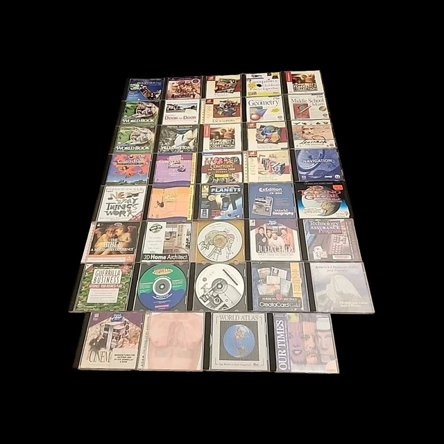 PC EDUCATIONAL / Reference / Misc. Software Lot of 39 $89.99 - PicClick