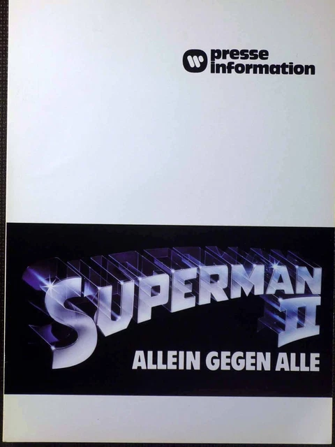 SUPERMAN II - Christopher Reeve - Gene Hackman - Margot Kidder ...