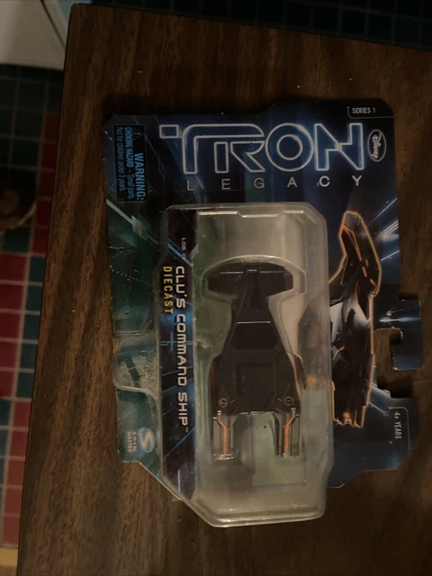 TRON LEGACY CLU'S Command Ship Diecast Action Figure Toy Spin Master ...