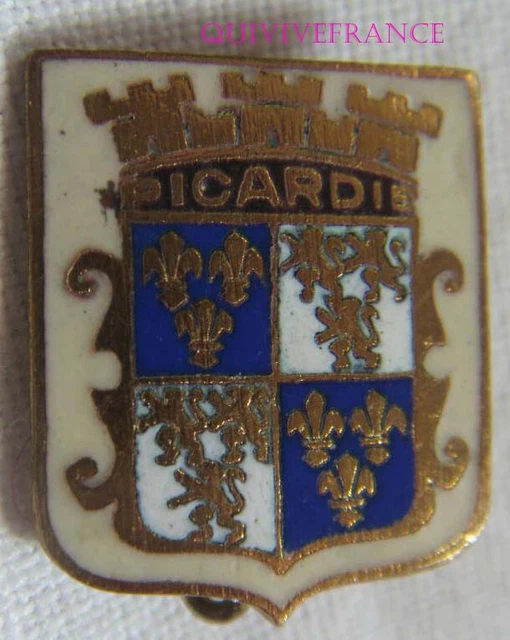 BG13907 - INSIGNE Badge Blason Picardie EUR 9,99 - PicClick FR