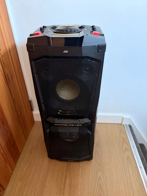 JVC MX-D528B BLUETOOTH Megasound Hi-Fi Party Speaker System 200W Usb Fm ...