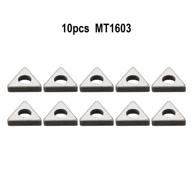 CNC CARBIDE TIPS Industrial Blade High Strength MT1603 Silver Tungsten ...