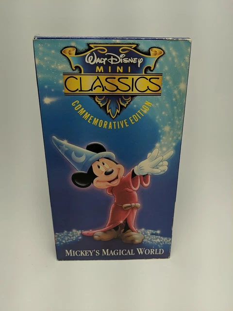 WALT DISNEY MINI CLASSICS Vhs Video Commemorative Edition MICKEY'S ...