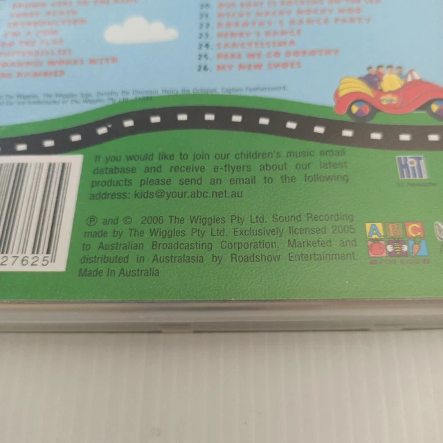 THE WIGGLES HERE Comes The Big Red Car CD Original Members 2006 26 ...