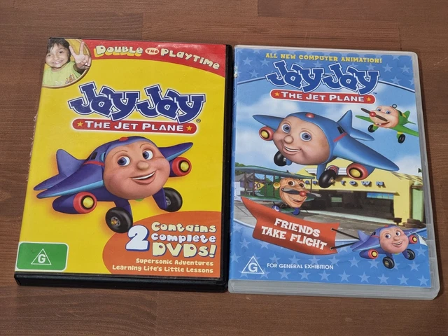 3 X JAY Jay The Jet Plane DVD Region 4 | Supersonic Learning Life's ...