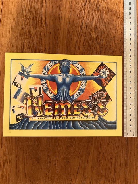 NEMESIS 1991 PART 2 II Leicester Granby Halls Rave Flyer £8.00 ...