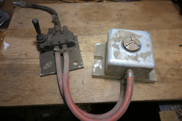 HORIZONTAL/VERTICAL 5C COLLET Holder Fixture Chuck Air Pneumatic ...