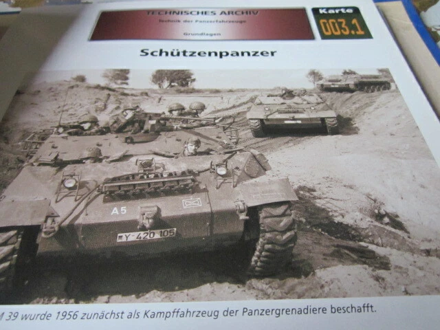 MILITÄRFAHRZEUGE ARCHIV TECHNIK 3.1 Schützenpanzer EUR 5,55 - PicClick DE
