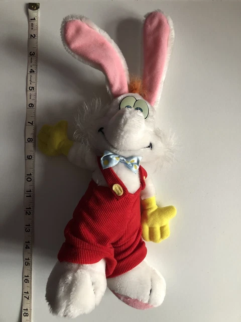 DISNEYLAND 1987 WHO Framed Roger Rabbit Plush Soft Toy 13″ Walt Disney ...