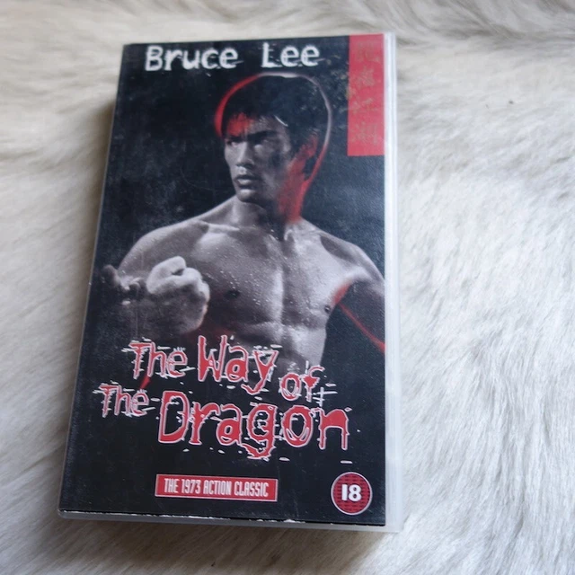 THE WAY OF THE DRAGON Movie 1972 VHS Vintage Bruce Lee Movie R Rated ...
