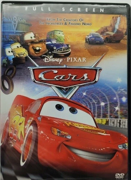 DISNEY PIXAR CARS 2 Dvd Full Screen Rated G $9.44 - PicClick CA