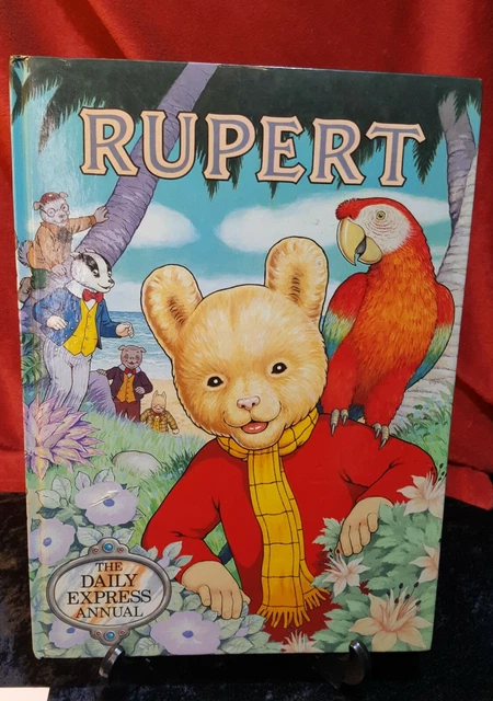 RUPERT BEAR DAILY EXPRESS ANNUAL ORIGINAL 1987 Edition Birthday Gift £6 ...