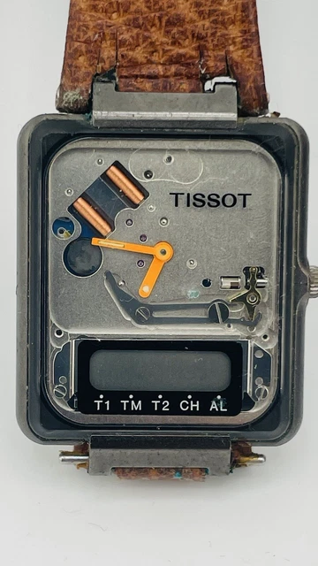VINTAGE TISSOT TWO Timer skeleton Ana-Digi Swiss Quartz $100.00 ...