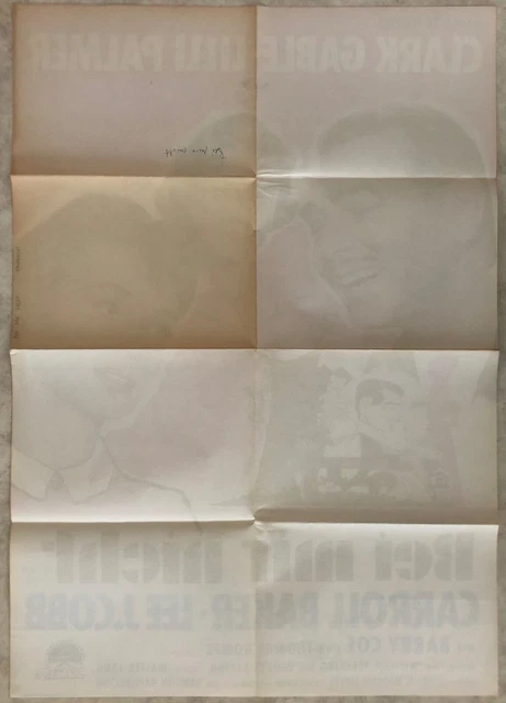 BEI MIR NICHT Clark Gable Carroll Baker Lilli Palmer orig. Plakat ...