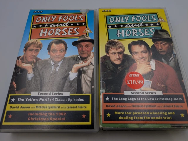ONLY FOOLS AND Horses VHS Season Two - Yellow Peril + Long Legs Of Law ...