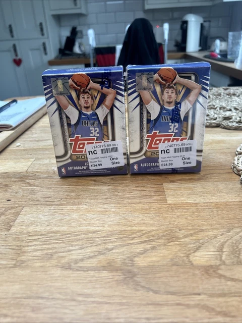 TOPPS 2025/26 NBA Flagship Blaster Box Brand New x2 £52.68 - PicClick UK