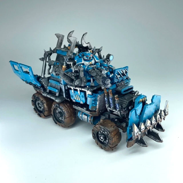 SPACE MARINES KITBASH Ork Trukk - Warhammer 40k Games Workshop Painted ...