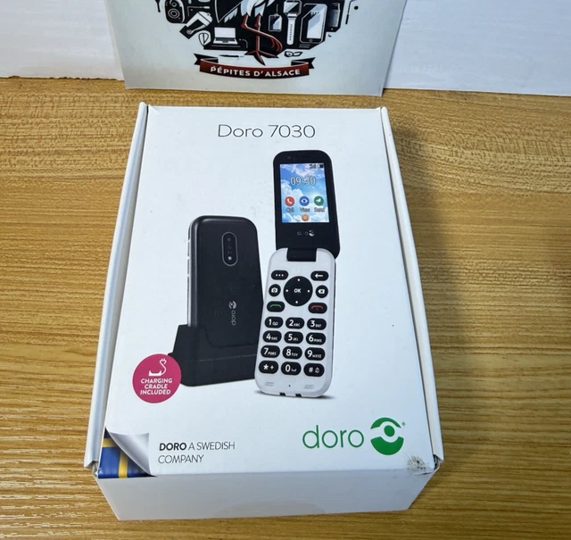 TÉLÉPHONE DORO 7030 model DFC-0270 Wifi/4G Grande touche Mobile Séniors ...