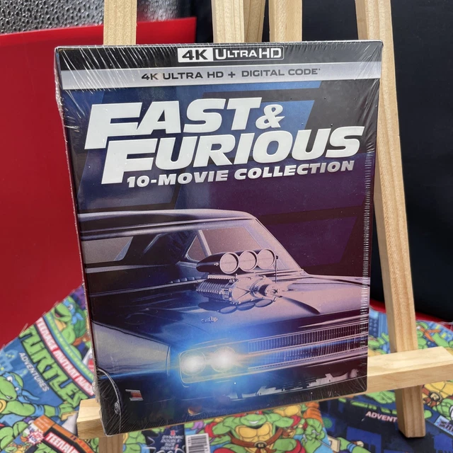 FAST & FURIOUS 10-Movie Collection 4K Ultra HD numérique flambant neuf ...