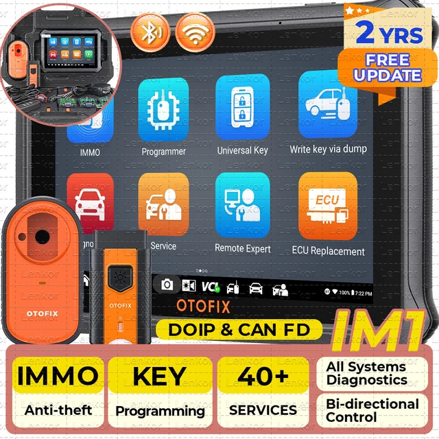 2024 OTOFIX IM1 IMMO Key FOB Programming Tool Car Full System ...