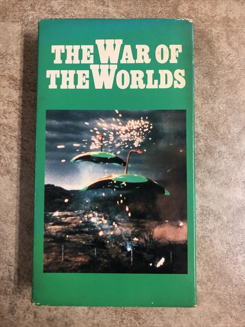 THE WAR OF The Worlds (VHS,1991) Paramount 1952 George Pal Gene Barry ...
