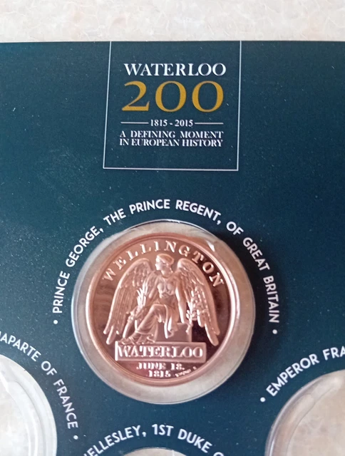 WELLINGTON WATERLOO JUNE 18 1815 George P. Regent Coin £6.00 - PicClick UK