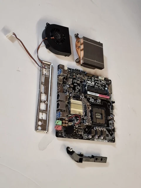 ASUS H110T SOCKET 1151 DDR4 Mini-ITX Motherboard With I/O Shield ...