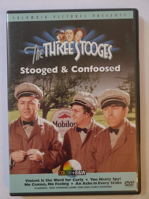 (D-67) THE THREE Stooges, Stooged & Confoosed. DVD. $4.00 - PicClick CA
