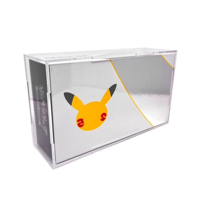 ACRYLIC DISPLAY CASE for Pokemon Celebrations Ultra Premium Collection ...