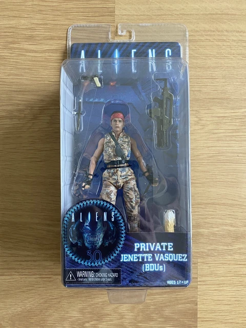 NECA ALIENS PRIVATE Jenette Vasquez (BDU’s) Figure MIB Brand New!! EUR ...