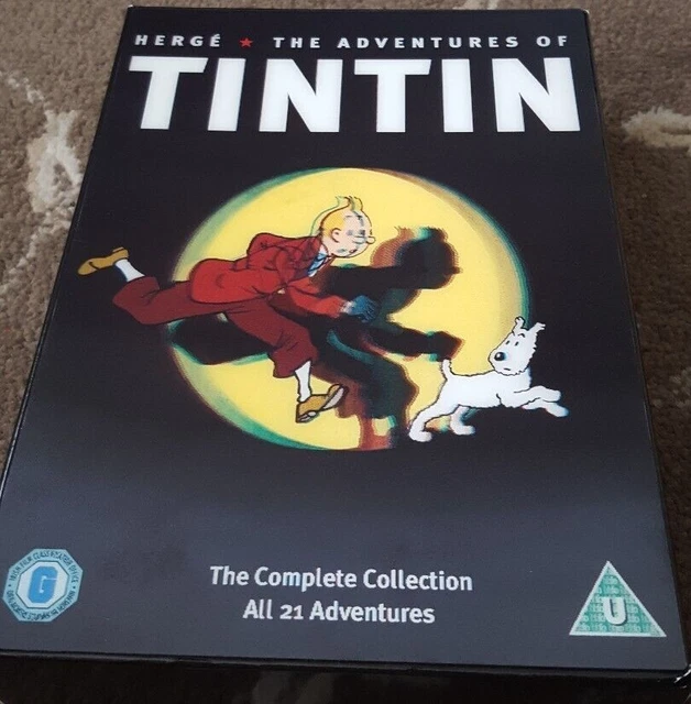 HERGE THE ADVENTURES Of Tintin Complete Collection Dvd 21 Episodes Kids ...