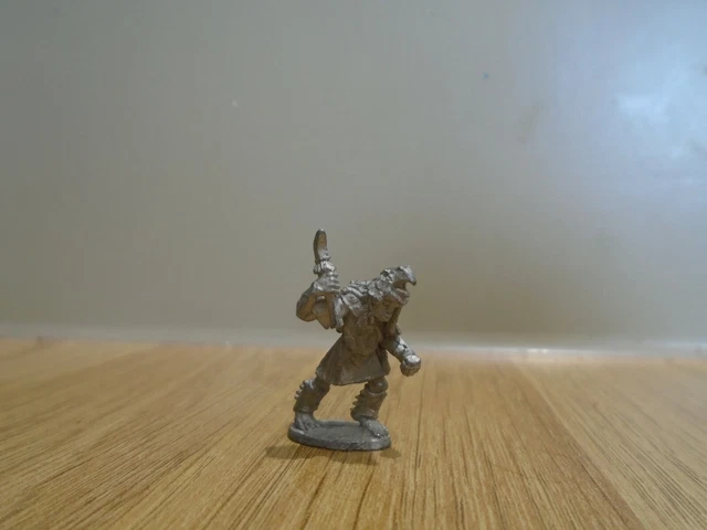 RAL PARTHA #01-115(B) Half orc Warrior 1983 metal fantasy mini Tom ...