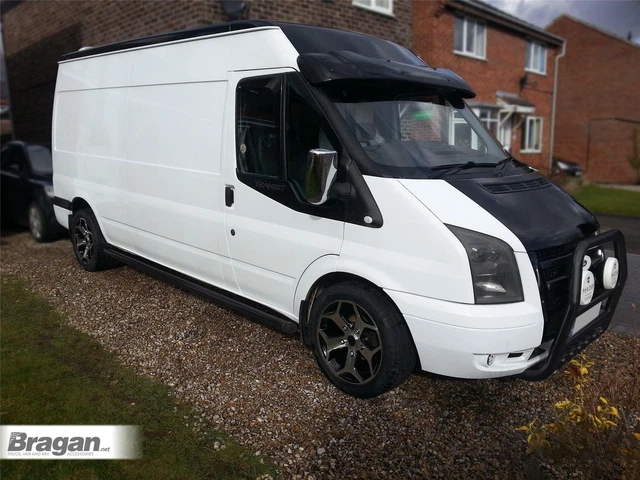 CÔTÉ BARRES POUR ford transit mk6 2000 - 2006 Lwb Acier Inoxydable ...