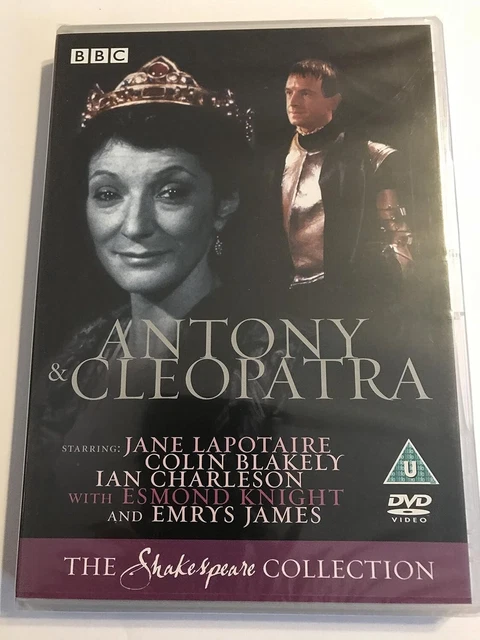 ANTONY & CLEOPATRA DVD 1981 BBC William Shakespeare Play £4.99 - PicClick UK