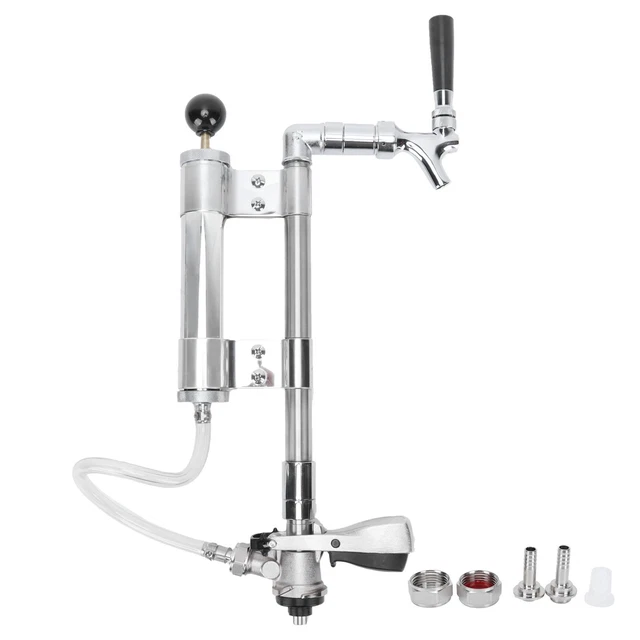 BEER KEG PUMP Kit For Fast Pressurize And Dispense Beer Supplies £100. ...