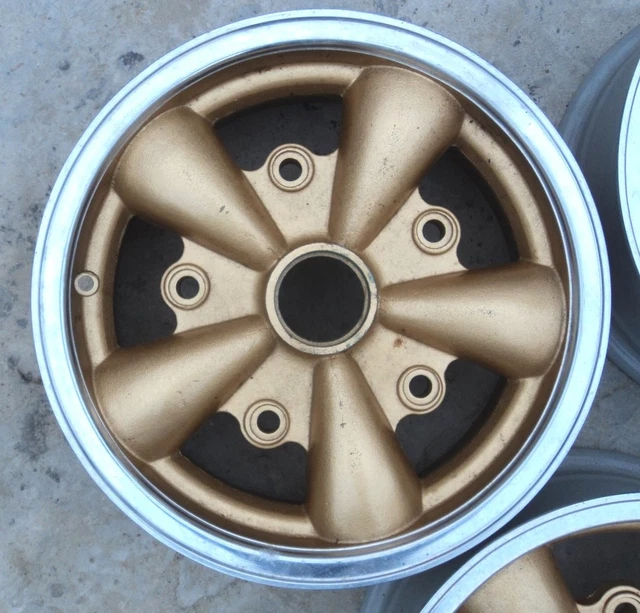 EMPI FELGE 5-SPOKE 5,5 x 15, LK 5x205 VW Käfer Karmann Bus T1, 4 Stück ...