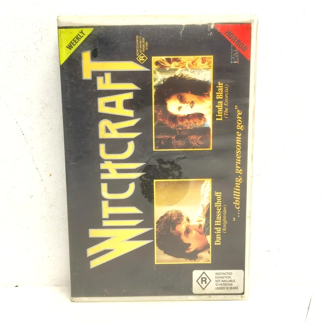 WITCHCRAFT (1988) - David Hasselhoff - Big Box VHS Tape - Ex Rental $59 ...