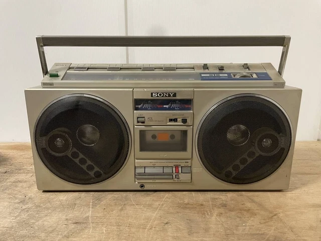 SONY CFS-77 BOOMBOX Vintage 1980s Radio Cassette Recorder £268.72 ...