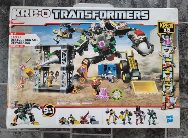 KRE-O TRANSFORMERS DESTRUCTION Site Devastator Model Kit - Nuovo con ...