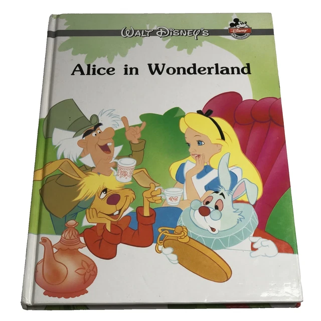 WALT DISNEY'S ALICE In Wonderland 1994 Book $45.00 - PicClick AU