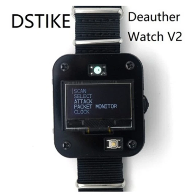 SMARTWATCH WIFI DEAUTHER V1 V2 indossabile ESP8266 scheda di sviluppo ...