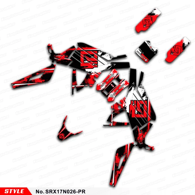 DIRT BIKE STICKER Kit for Sur-Ron Light Bee X Surron X Graphics Decal ...