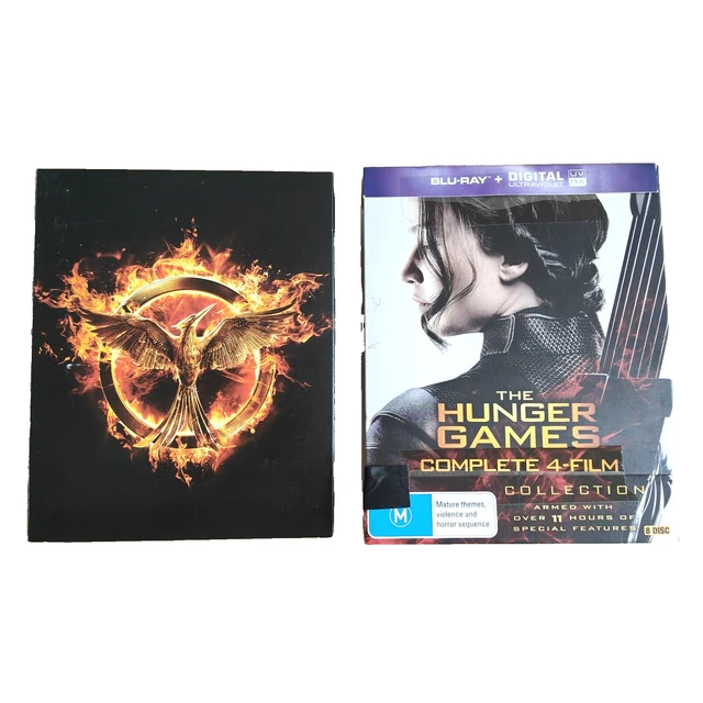 THE HUNGER GAMES Complete collection (Box Set Blu-ray, 2016) 8 disc REG ...